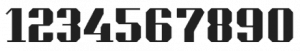 30 Best Free Number Fonts (Cool & Stylish) for 2021
