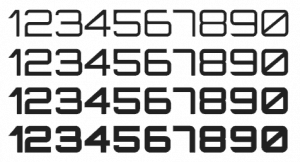 30 Best Free Number Fonts (Cool & Stylish) for 2021