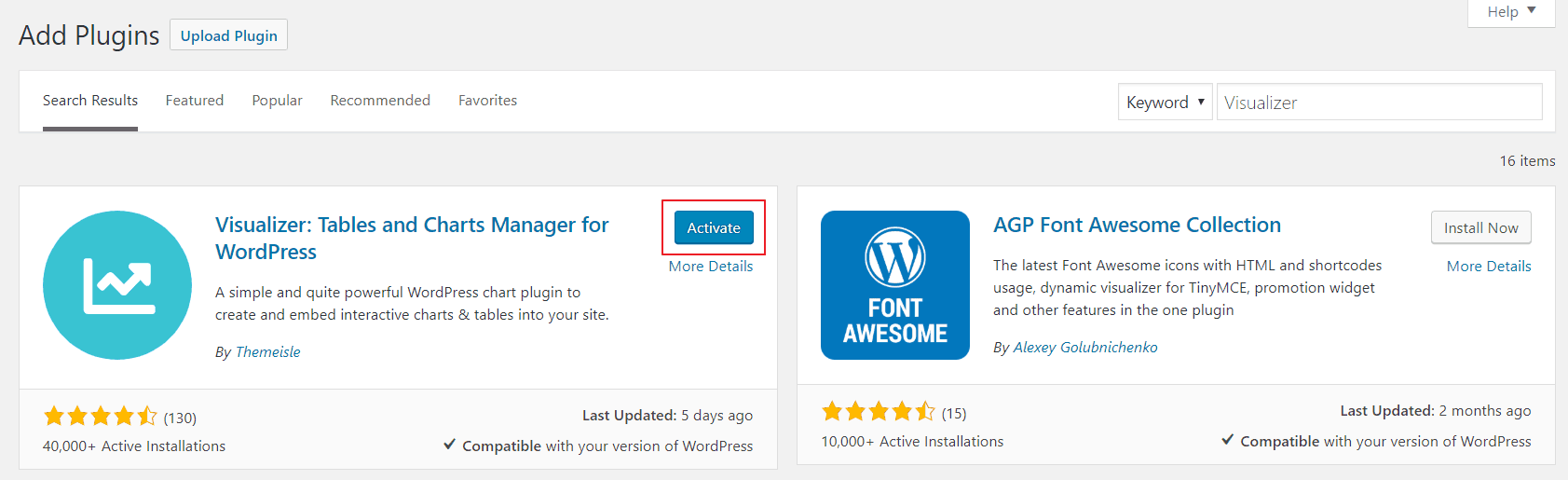 How to Add Charts, Graphs and Data Tables to WordPress For Free