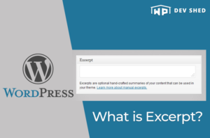 What is Excerpt in WordPress? » WP Dev Shed