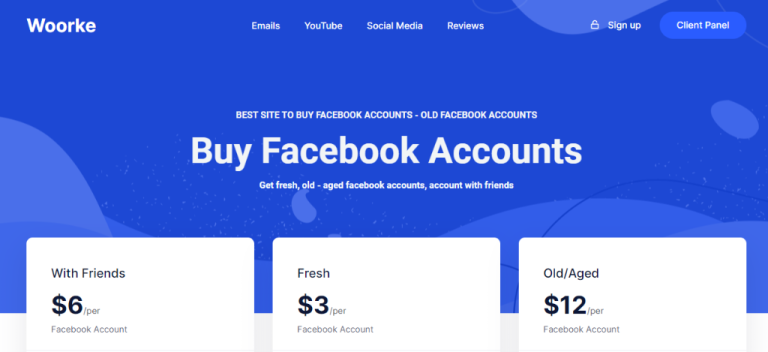 6 Best Sites to Buy Facebook Accounts in 2025 (PVA, Aged, in Bulk) » WP ...